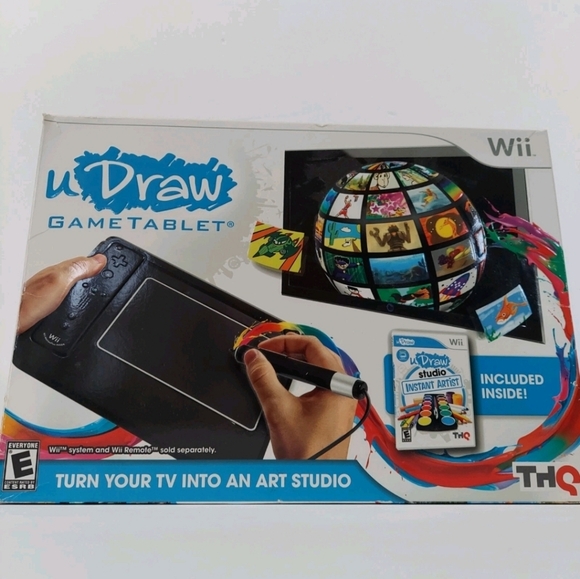 Nintendo | Video Games & Consoles | In Box Wii Udraw Tablet Udraw ...